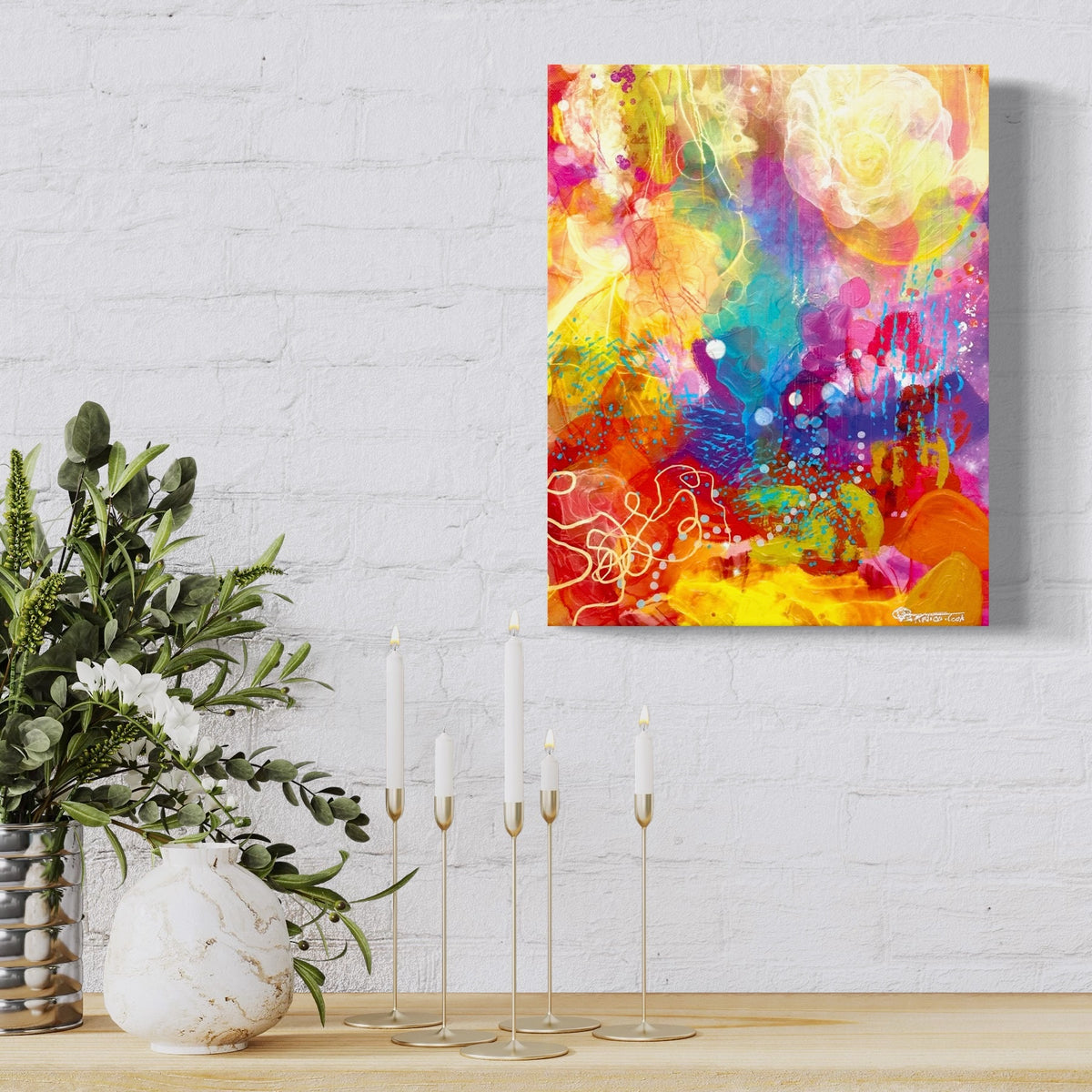 DIGITAL REVERIE EMBELLISHED FINE ART PRINT ON CANVAS - NOT AVAILABLE ...