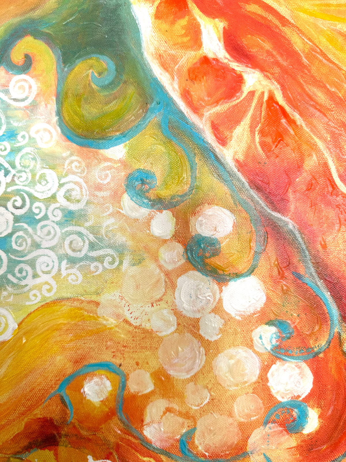 RUBY TREE SPIRIT EMBELLISHED FINE ART PRINT ON CANVAS - NOT AVAILABLE ...